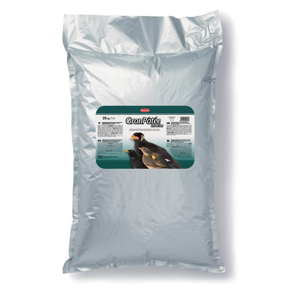 Padovan Granpatee Insects 25kg hrana za ptice insektopojede – petcorner